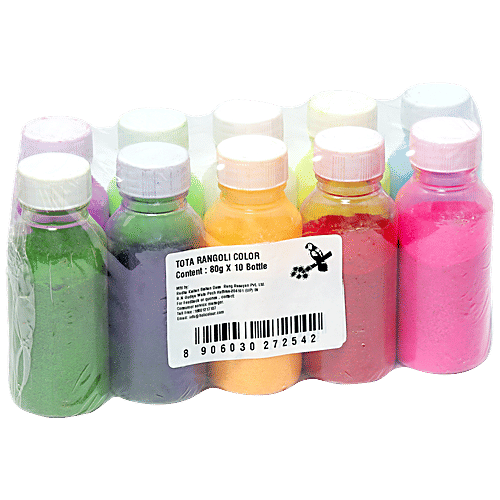 Buy Tota Rangoli Colours - Assorted, Smooth & Fine Online at Best Price ...