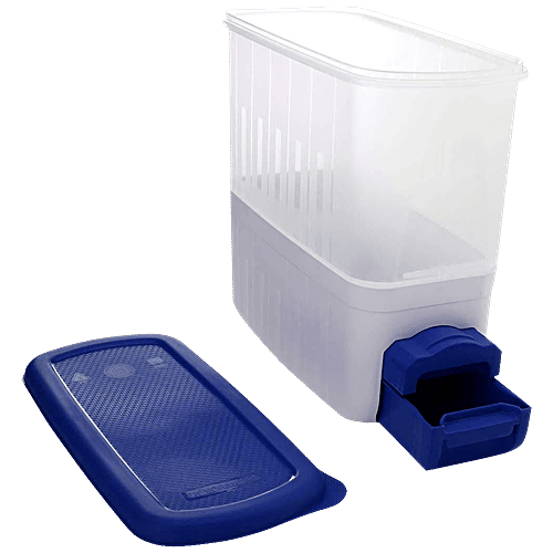 Buy Signoraware Rice Dispenser Plastic Container For Touch Free Rice ...