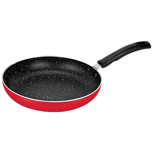 Buy Wellberg Marble Non-Stick Cookware Set - Kadhai & Fry Pan With 1 ...
