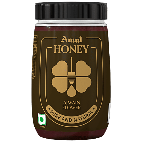 Buy Amul Ajwain Flower Honey - Pure, Natural Sweetener, Boosts Immune ...