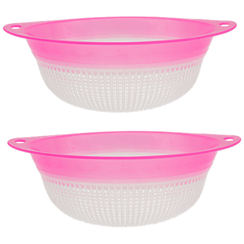 Buy Jaycee Colander - Plastic, Strong & Durable, For Washing Fruits ...