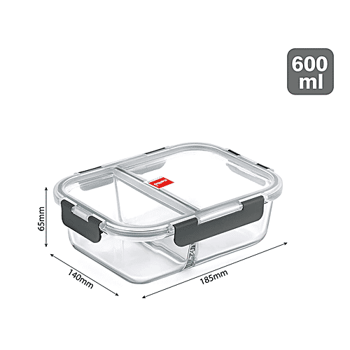 Buy Cello Container - Borosilicate Glass, Rectangular, Medium, Clear ...