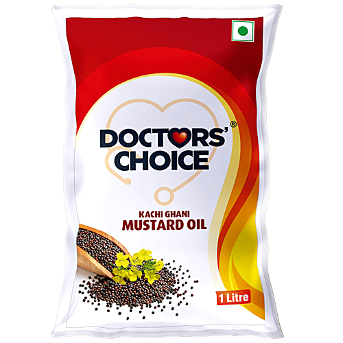 Buy DOCTOR S CHOICE Kachi Ghani Mustard Oil Online at Best Price of Rs ...
