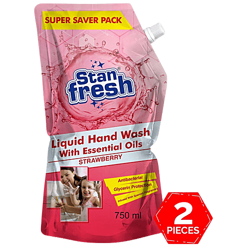 Buy STANFRESH Liquid Hand Wash With Essential Oils - Antibacterial ...