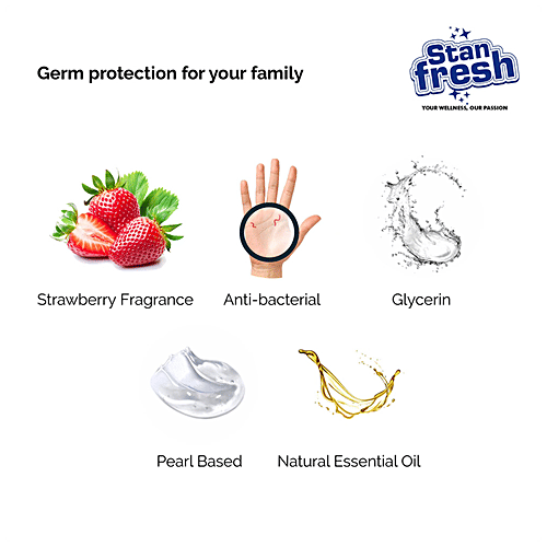 Buy STANFRESH Liquid Hand Wash With Essential Oils - Antibacterial ...