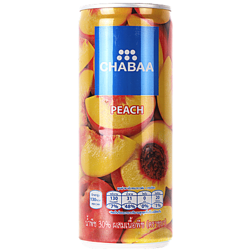 Buy Chabaa Peach Juice - Rich In Vitamin Online at Best Price of Rs 56.4 - bigbasket