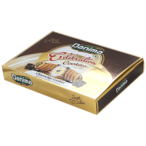 Buy Danima Celebration Chocochip Cookies - Crispy, Crunchy Online at ...