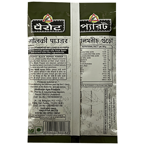 Buy Parrot Golki Powder Kali Mirch Black Pepper Online at Best Price of ...