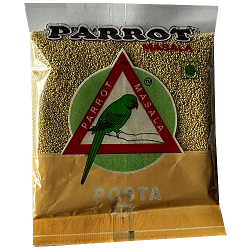 Buy Parrot Posta Dana - Poppy Seeds Online at Best Price of Rs 139.5 ...