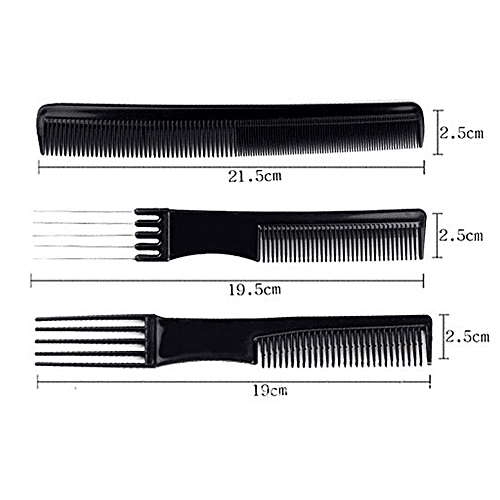 Buy Bronson professional Comb Set - Anti-Static, Fine Teeth ...