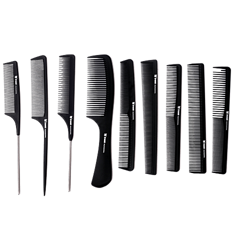 Buy Bronson professional Comb Set - Fine Teeth, Lightweight, For ...