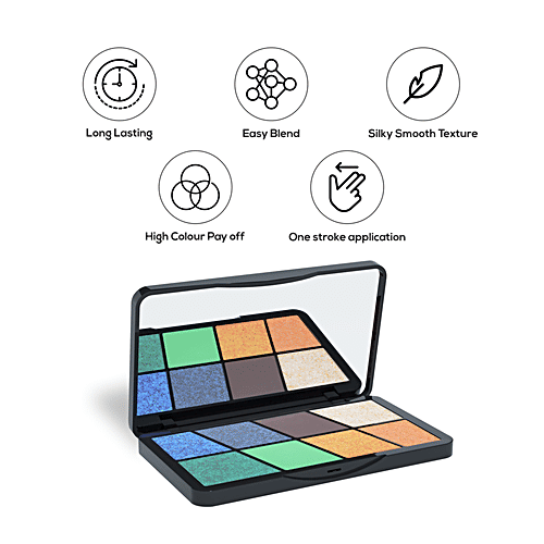 Buy RENEE Party Hour Eyeshadow Palette - Easy Blend, Silky Smooth ...