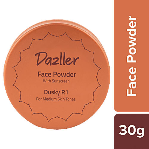 Buy Dazller Face Powder With Sunscreen - Helps To Set Makeup Online at ...