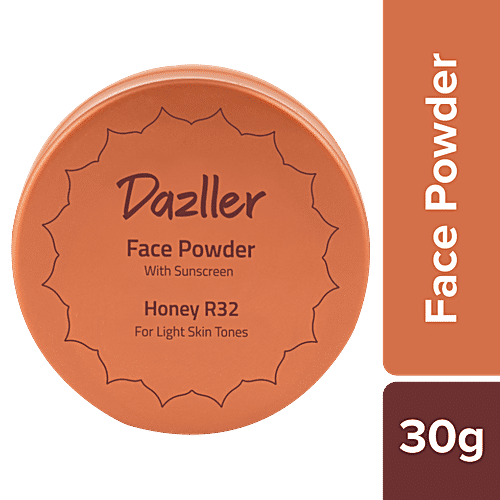 Buy Dazller Face Powder With Sunscreen - Helps To Set Makeup Online at ...