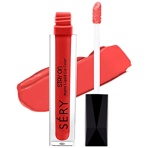 Buy Sery Stay On Matte Liquid Lipstick - Smudge Proof, Non-Sticky ...