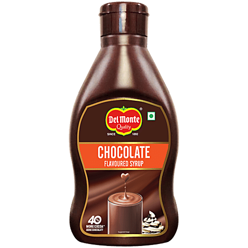 Buy Del Monte Chocolate Flavoured Syrup - 40% More Chocolaty, Rich ...