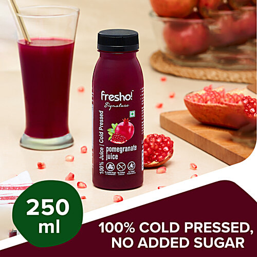 Buy fresho! Signature Pomegranate Juice - 100% Cold Pressed Online at ...