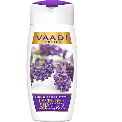 Buy Vaadi Herbals Lavender Shampoo With Rosemary Extract - Intensive ...