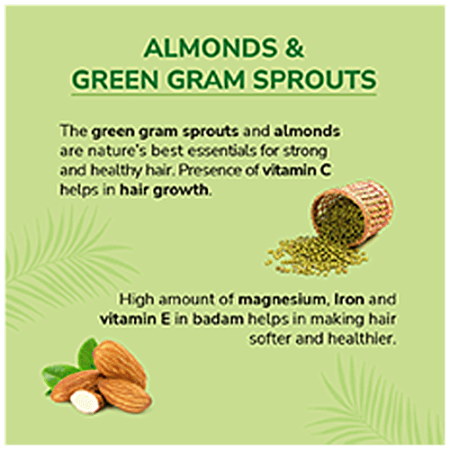 Buy Nyle Anti Hairfall Shampoo - With Active Conditioner, Almonds, Green Gram Sprouts, Strong ...