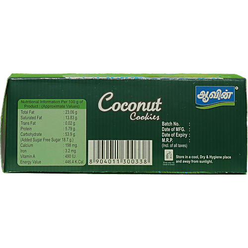 Buy Aavin Coconut Cookies - Crunchy, Protein Rich Online at Best Price ...