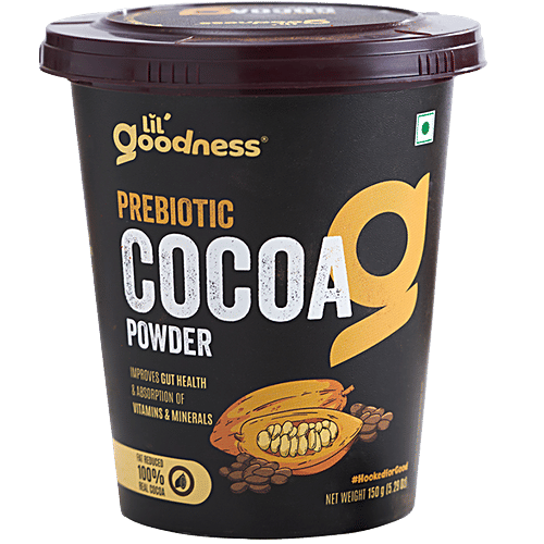 Buy LiL'Goodness Prebiotic Cocoa Powder - Improves Gut Health ...
