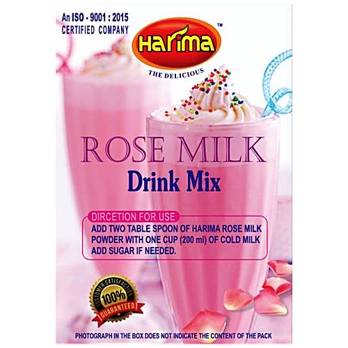 Buy HARIMA Rose Milk Powder - Sweet, Refreshing & Aromatic, Flavoured ...