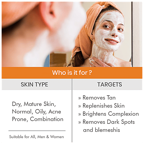 Buy Ozone D-Tan Face Pack - Removes Tan, Dark Spots, Replenishes ...