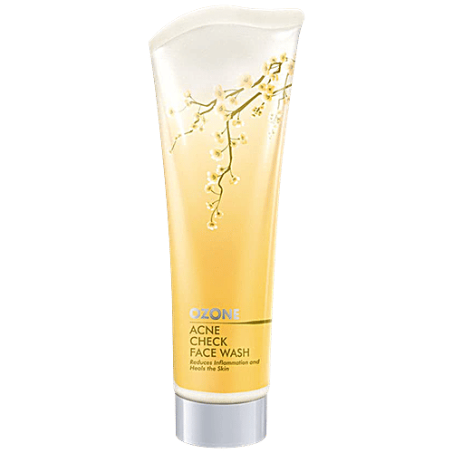 Buy Ozone Acne Check Face Wash - Reduces Inflammation, For Acne-Prone ...
