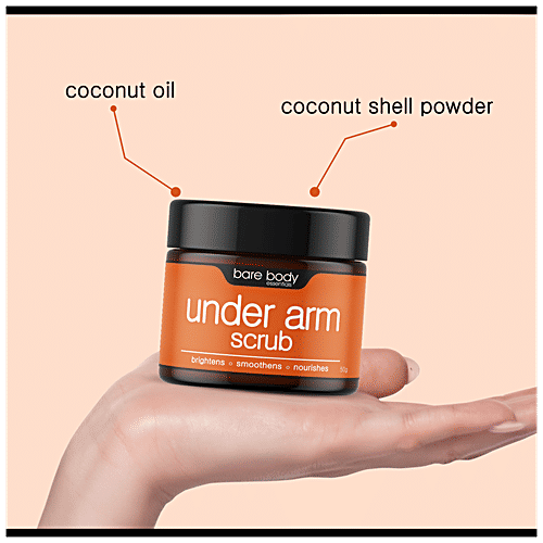 Buy Bare Body Essentials Underarm Scrub - Brightens, Smoothens ...