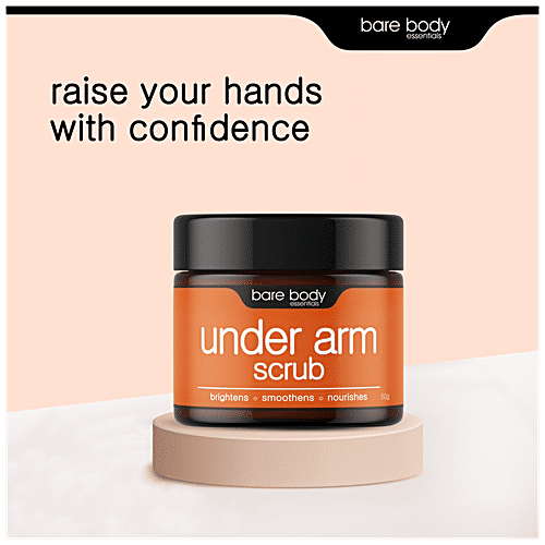 Buy Bare Body Essentials Underarm Scrub - Brightens, Smoothens ...