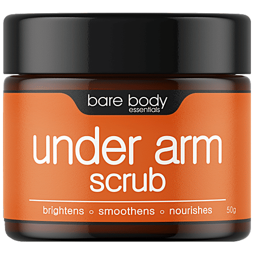 Buy Bare Body Essentials Underarm Scrub - Brightens, Smoothens ...