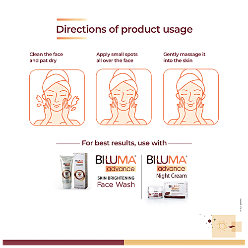 Buy Biluma Advance Day Cream - Brightens & Nourishes Online at Best ...