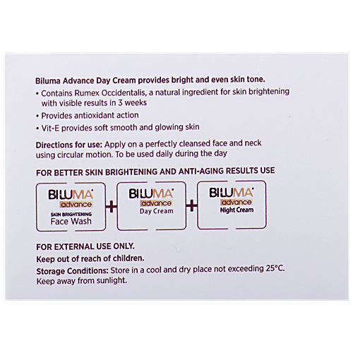 Buy Biluma Advance Day Cream - Brightens & Nourishes Online at Best ...