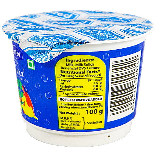 Buy OMFED Plain Curd - Made From Cow Milk Online at Best Price of Rs 30 ...