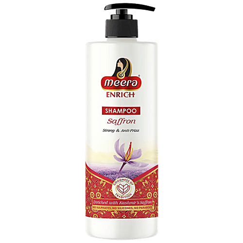 Buy Meera Enrich Shampoo - With Kashmir's Saffron, For Strong & Anti ...
