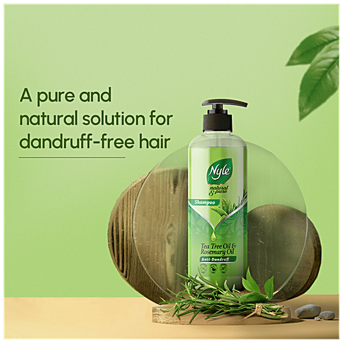 Buy Nyle Natural & Pure Anti Dandruff Shampoo - With Goodness Of Tea ...