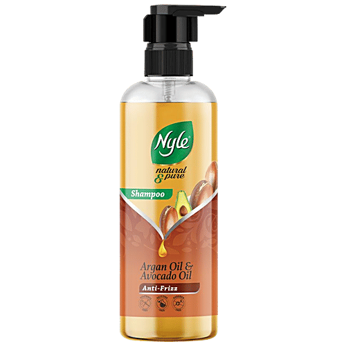 Buy Nyle Natural & Pure Shampoo - With Argan Oil & Avocado Oil, For ...