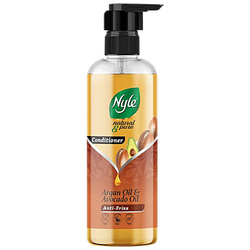 Buy Nyle Natural & Pure Conditioner - With Argan Oil & Avocado Oil, For ...