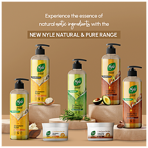 Buy Nyle Natural & Pure Conditioner - With Murumuru Butter, For ...