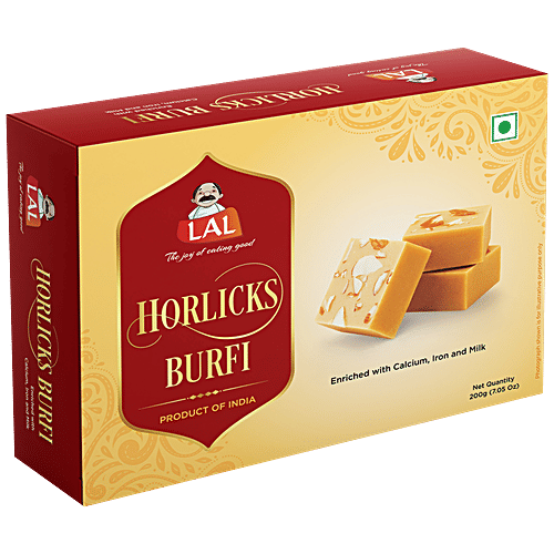 Buy Lal Horlicks Barfi - Enriched With Calcium, Iron & Milk Online at ...
