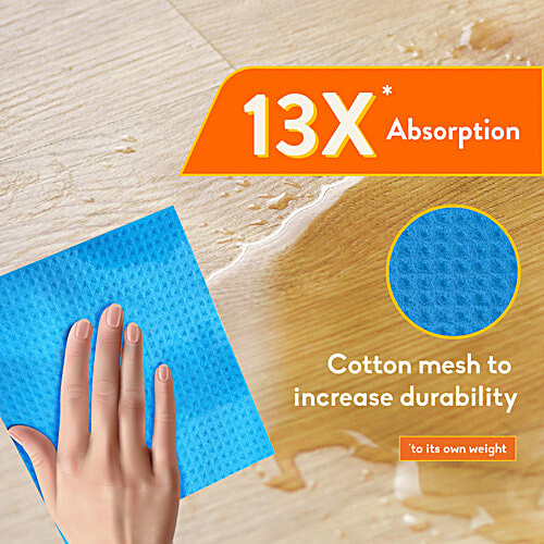 Buy Koparo Clean Natural Cellulose Based Sponge Wipe - 100% ...