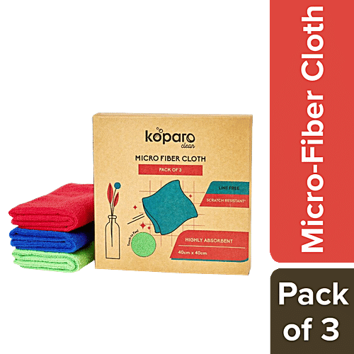Buy Koparo Clean Multi-Purpose Micro-Fiber Cloth - Highly Absorbent ...