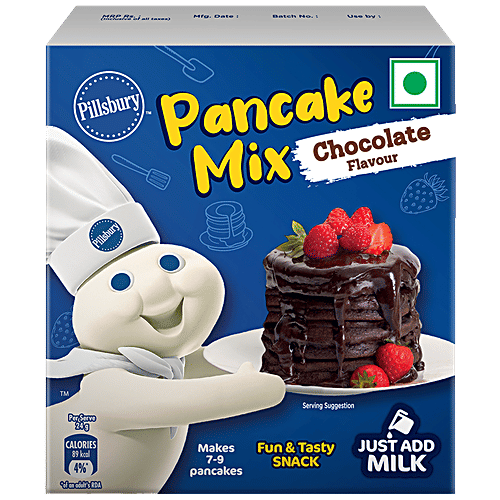 Buy Pillsbury Pancake Mix - Chocolate Flavour, Makes Soft & Fluffy ...
