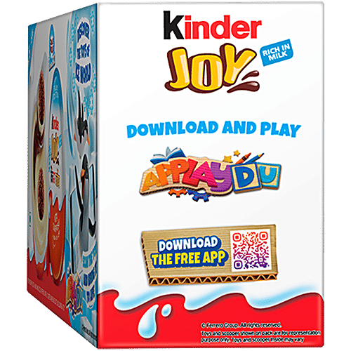 Buy Kinder Joy Blue Edition For Boys - Made From Cows Milk With Vitamin ...