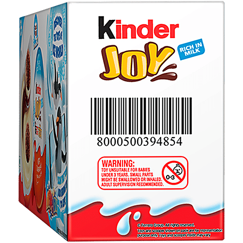 Buy Kinder Joy Blue Edition For Boys - Made From Cows Milk With Vitamin ...