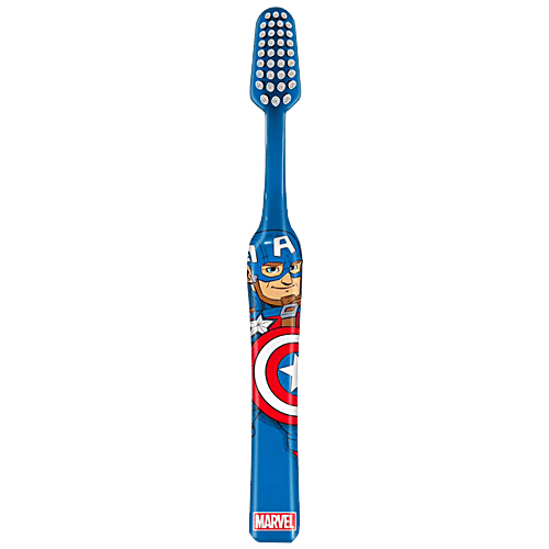 Buy DUVON Marvel Kids Toothbrush - Captain America, Extra Soft Bristles ...