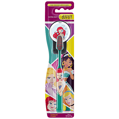 Buy DUVON Disney Kids Toothbrush - Ariel, Extra Soft Bristles ...