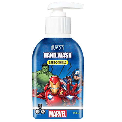 Buy DUVON Marvel 2-In-1 Shampoo & Conditioner - Aqua Blast, For Boy ...