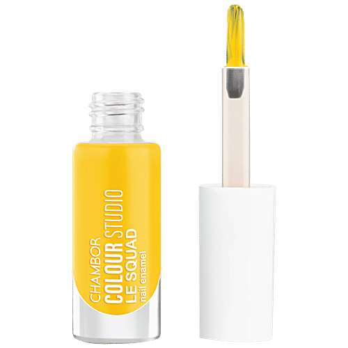 Buy CHAMBOR Colour Studio – Le Squad Nail Enamel, Chip Resistant, Long ...
