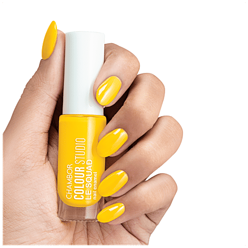 Buy CHAMBOR Colour Studio – Le Squad Nail Enamel, Chip Resistant, Long ...